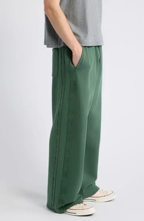 ELWOOD Metal Cotton Terry Sweatpants - Pine Green