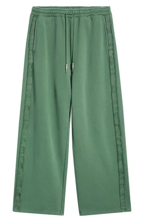 ELWOOD Metal Cotton Terry Sweatpants - Pine Green