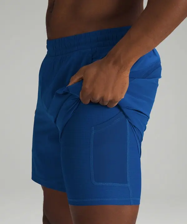 Lululemon Pace Breaker Lined Short 7 - Symphony Blue