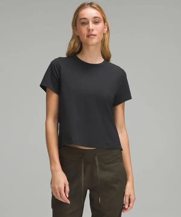 Lululemon Classic-fit Cotton-blend T-shirt
