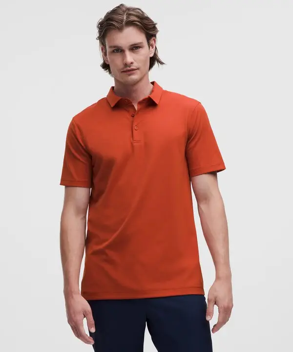 Lululemon Showzero™ Slim-fit Polo Shirt - Autumn Rust