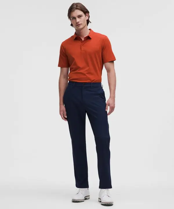 Lululemon Showzero™ Slim-fit Polo Shirt - Autumn Rust