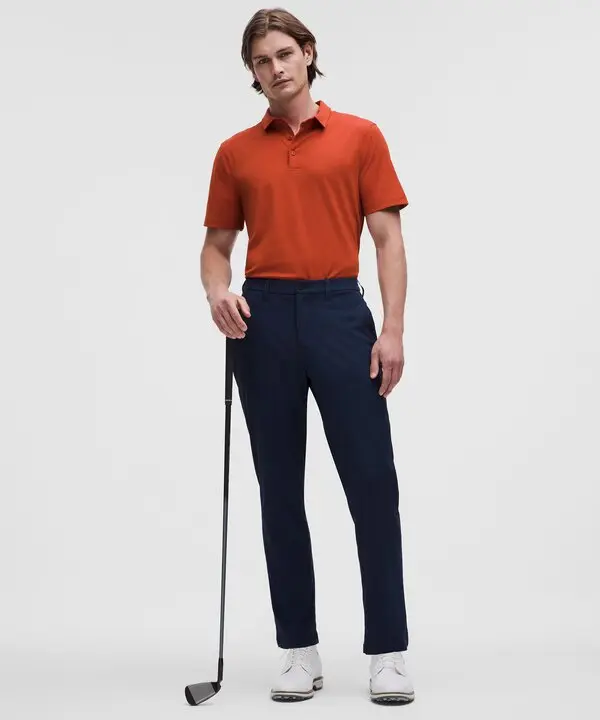 Lululemon Showzero™ Slim-fit Polo Shirt - Autumn Rust