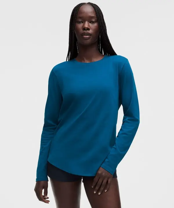 Lululemon Love Long-sleeve Shirt - Jet Set Blue