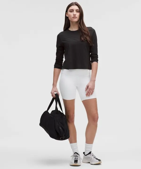 Lululemon Classic-fit Cotton-blend Long-sleeve Shirt