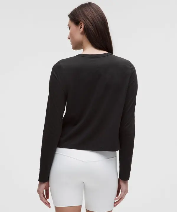 Lululemon Classic-fit Cotton-blend Long-sleeve Shirt