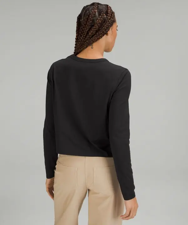 lululemon classic-fit cotton-blend t-shirt dress UNTUCKit | Ultrasoft Henley