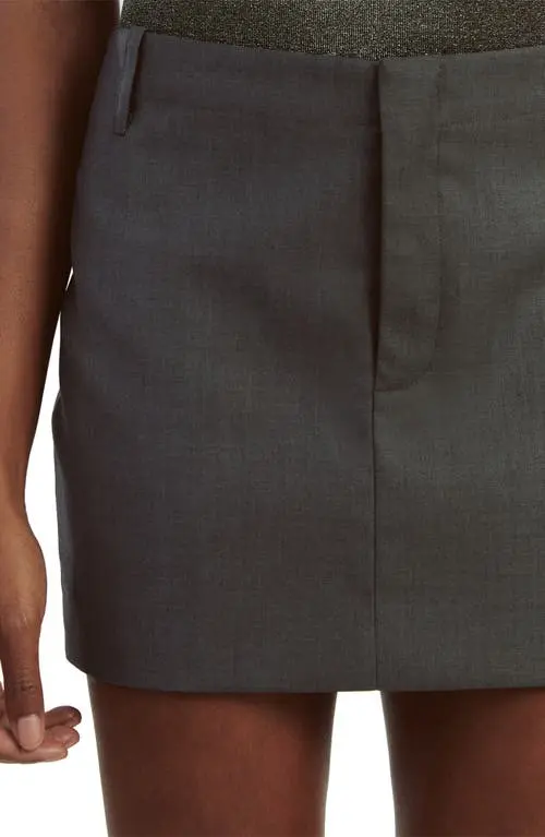 Bardot Maika Miniskirt - Dark Grey