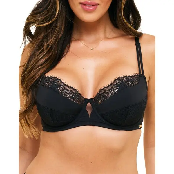 ADORE ME Leigha Contour Balconette Bra - Black