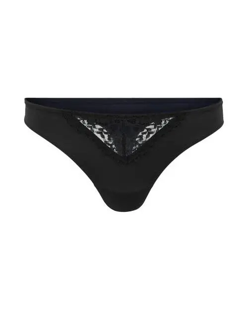 ADORE ME Leigha Thong Panties - Black