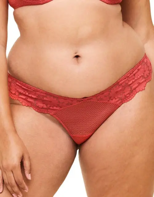 ADORE ME Roxanne Tanga Panties - Dark Orange