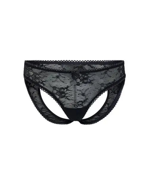 ADORE ME Amore Cheeky Panties - Black