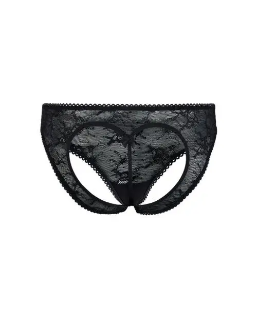 ADORE ME Amore Cheeky Panties - Black