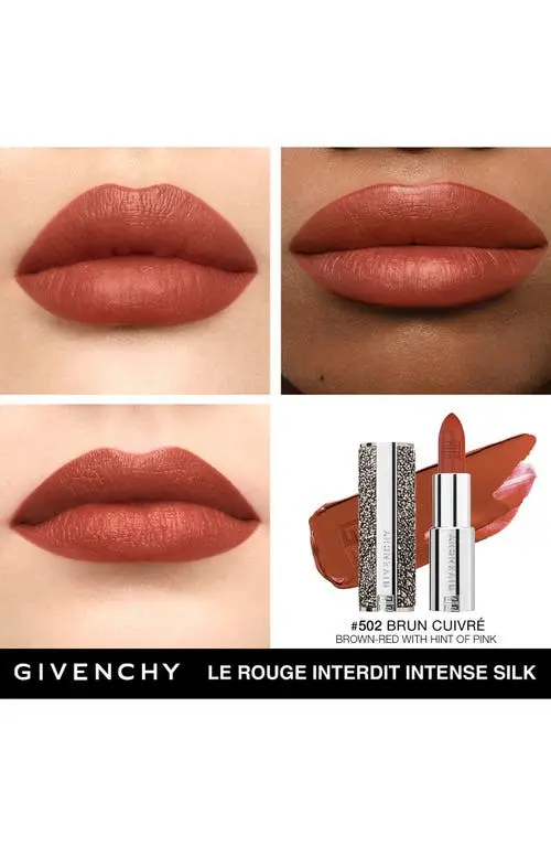 Givenchy Le Rouge Interdit Intense Silk Satin Matte Lipstick