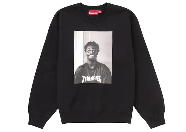 Supreme Thrasher Crewneck Sweatshirt - Black