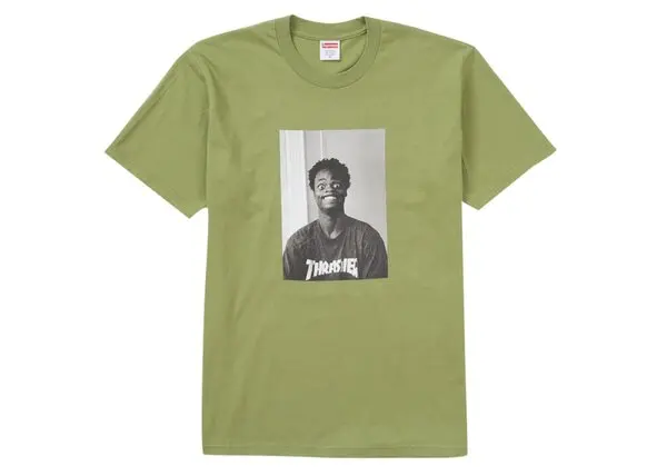 Supreme Thrasher Harold Tee Shirt - Moss