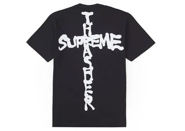 Supreme Thrasher Cross Tee Shirt - Black