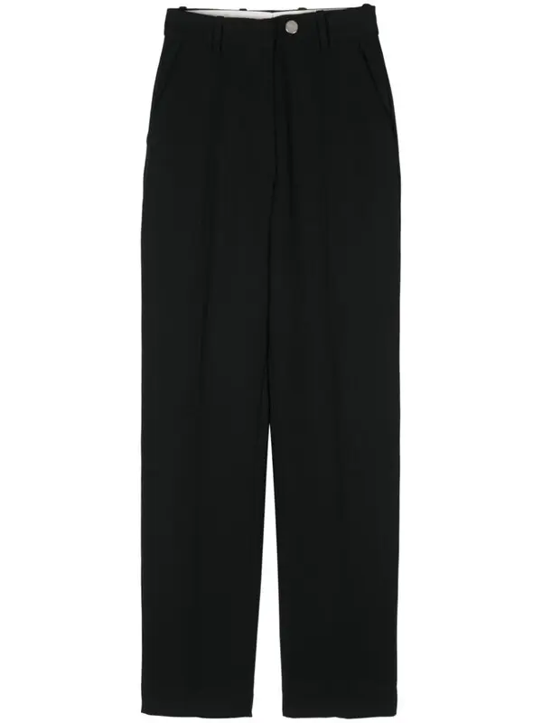 Viktor & Rolf Pressed-crease Trousers - Black