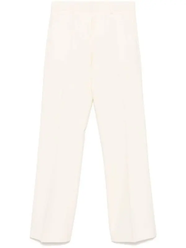 Alberto Biani Flared Trousers - White