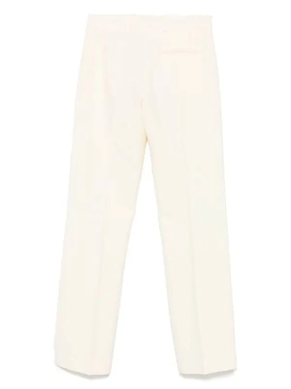 Alberto Biani Flared Trousers - White