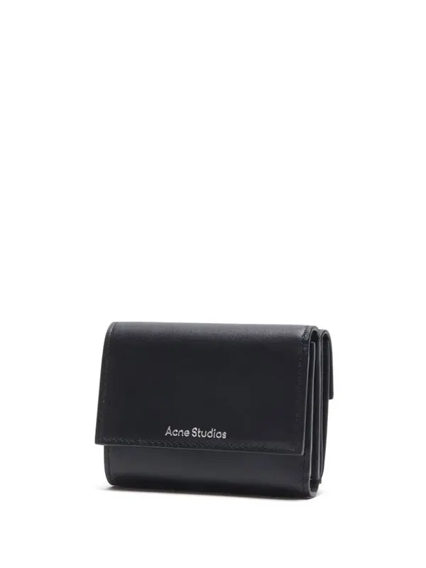 Acne Studios Tri-fold Leather Wallet