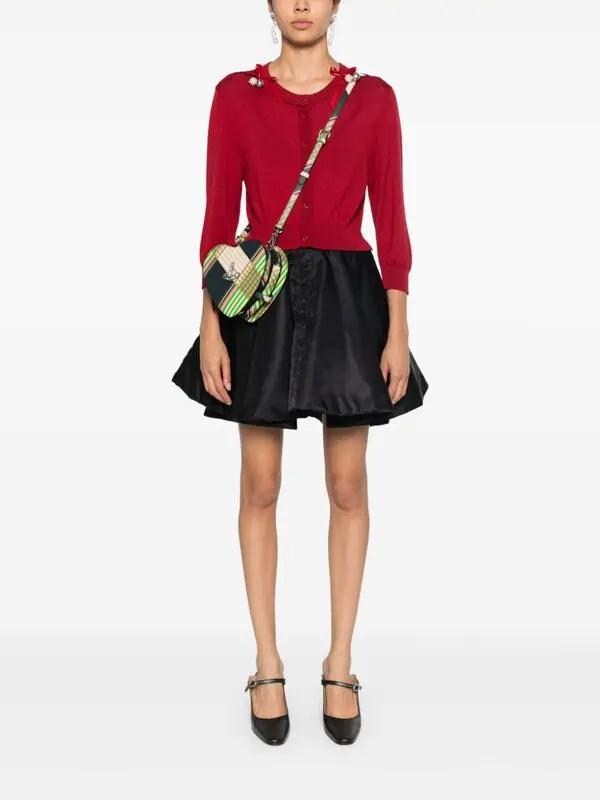 Viktor & Rolf Padded Mini Skirt - Black