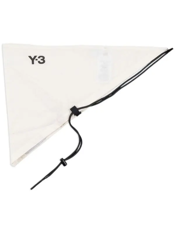 Y3 Reflective Bandana - White