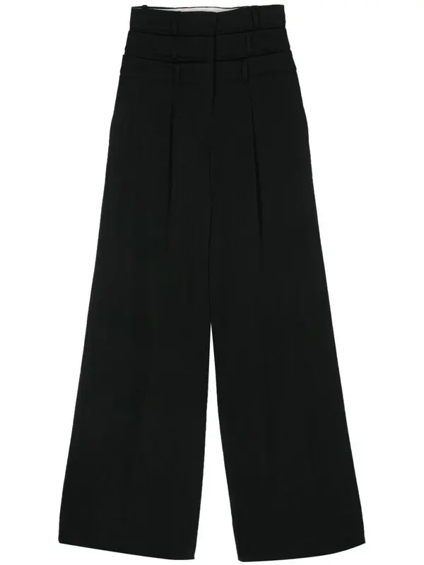 Viktor & Rolf Multi-layered Trousers - Black