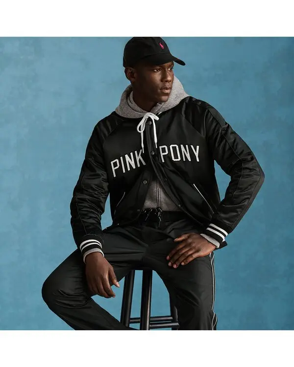 Polo Ralph Lauren Satin Pony Bomber Jacket