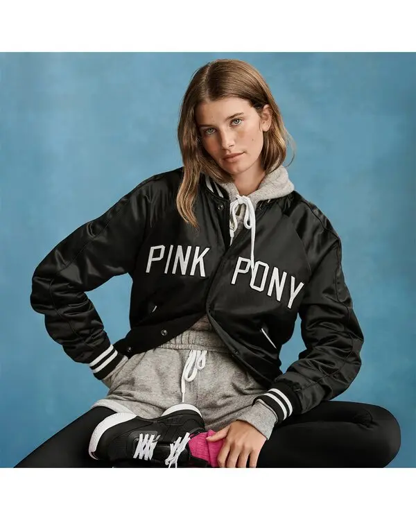 Polo Ralph Lauren Satin Pony Bomber Jacket