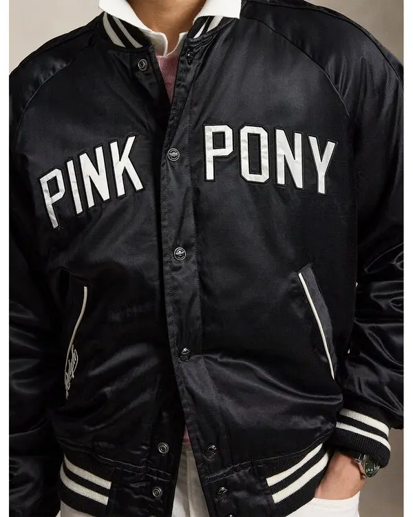 Polo Ralph Lauren Satin Pony Bomber Jacket