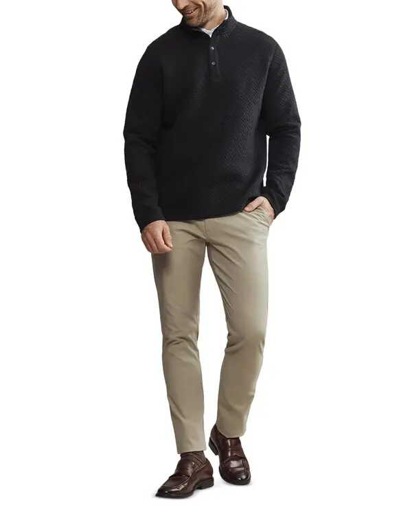 RHONE Weekender Pullover Sweater - Black