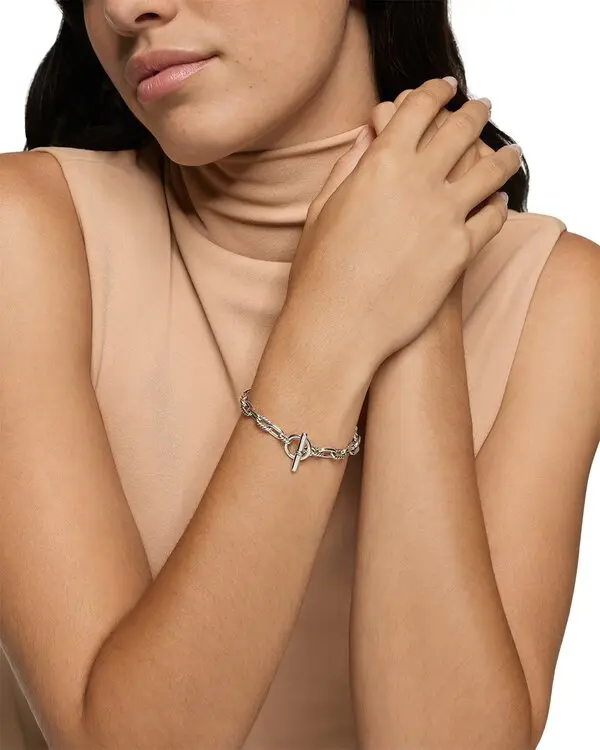 David Yurman Dy Madison Chain Bracelet - Silver