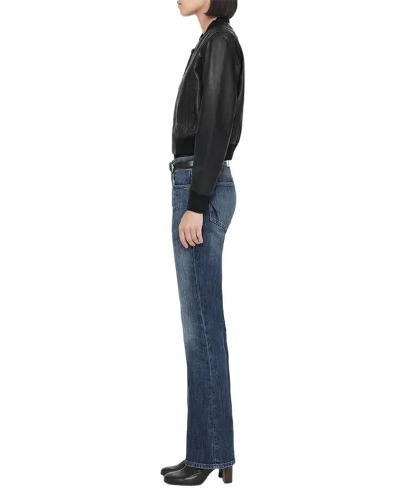 ALLSAINTS Orten Leather Bomber Jacket - Black