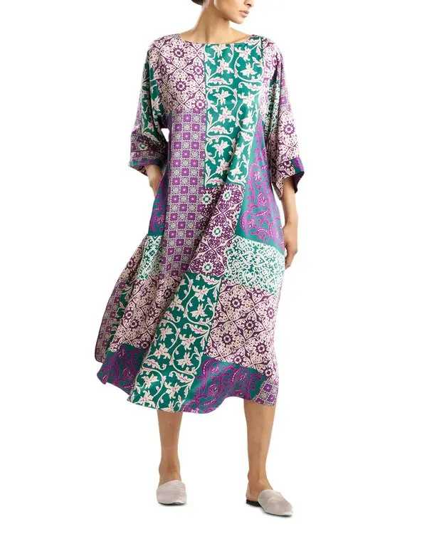 Natori Tapestry Satin Nightgown