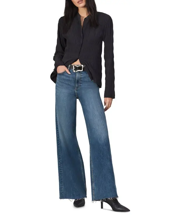Rag & Bone Flexi Sofie High Rise Wide Leg Jeans