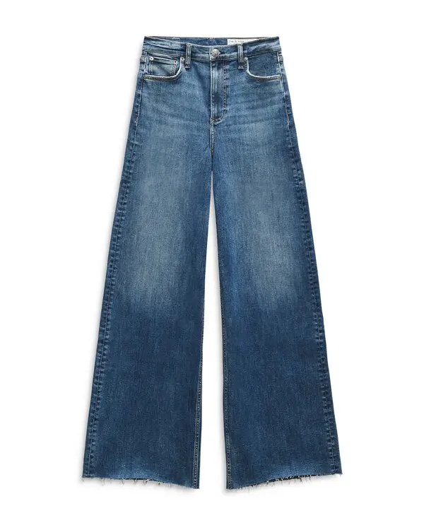 Rag & Bone Flexi Sofie High Rise Wide Leg Jeans
