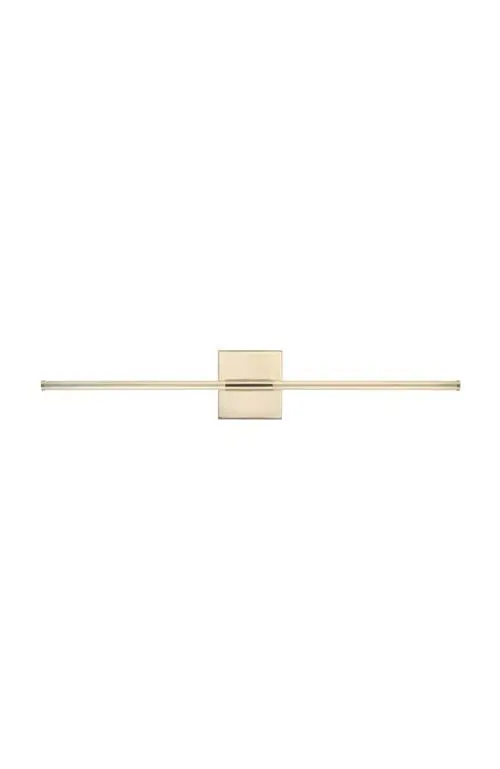 JONATHAN Y Makena Modern Minimalist Dimmable Integrated Led Metal Wall Sconce - Gold