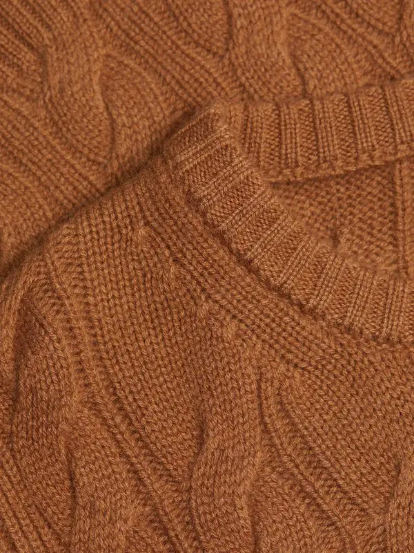 SAKS FIFTH AVENUE Cable-knit Cashmere Pullover