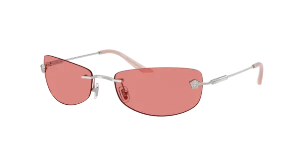 Versace Rimless Sunglasses - Pink