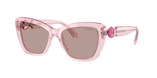 SWAROVSKI Sunglasses - Light Purple Brown
