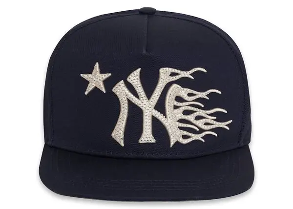 HELLSTAR Ny Snapback Cap - Navy Blue