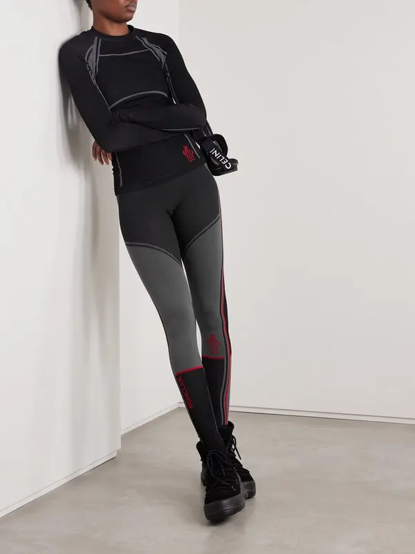 Moncler Stretch-knit Leggings