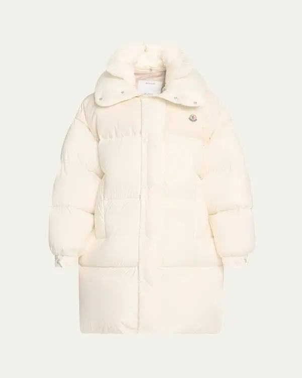 Moncler Verone 2 Snap-front Puffer Jacket