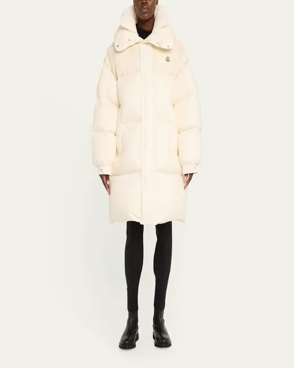 Moncler Verone 2 Snap-front Puffer Jacket