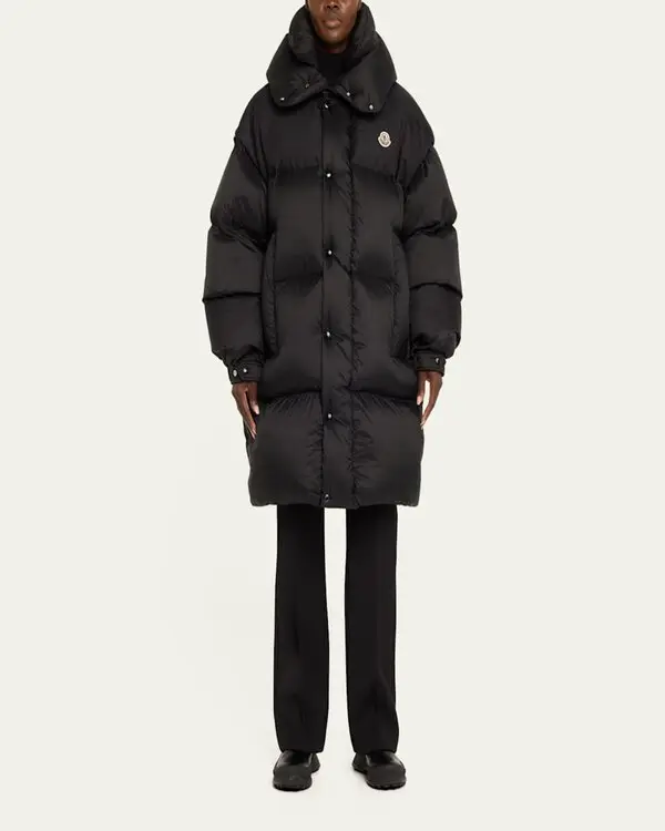 Moncler Verone 2 Snap-front Puffer Jacket