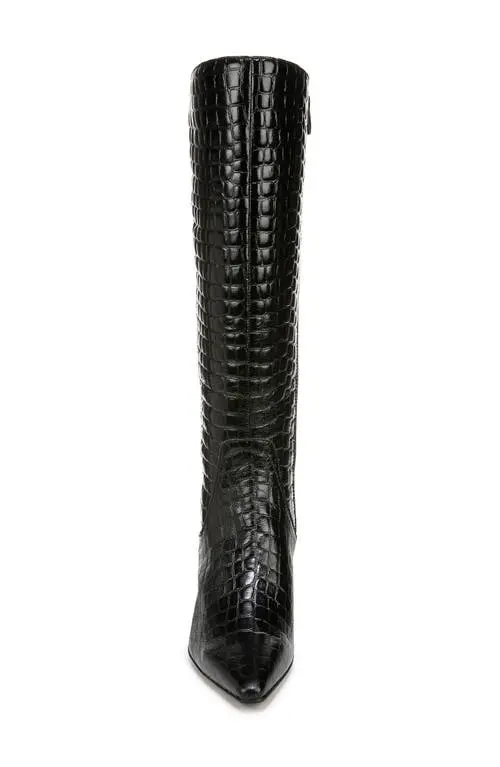 Naturalizer Deesha Croc-embossed Knee High Boots
