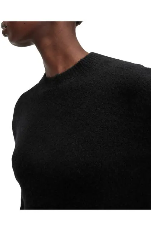 ALLSAINTS Wool-blend Sweater And Pleated Sleeveless Dress