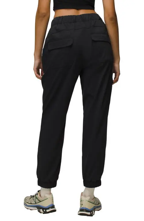 Prana Stretch Zion™ Elastic Waist Joggers - Black