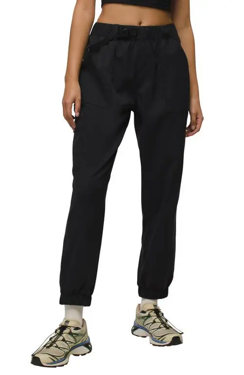 Prana Stretch Zion™ Elastic Waist Joggers - Black
